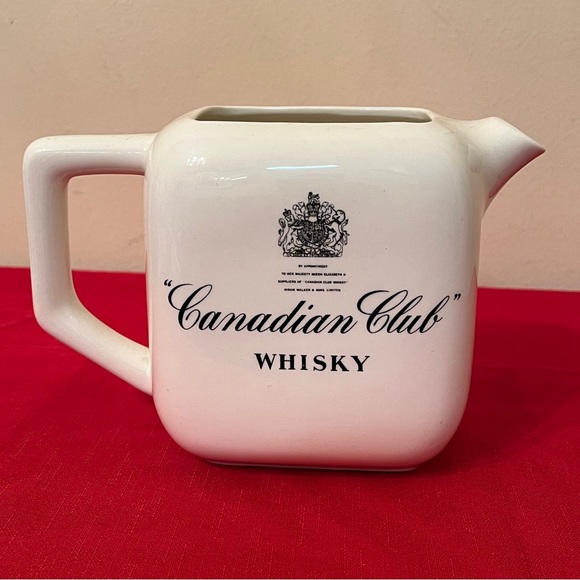 Canadian Whiskey Club | Dining | Vintage Canadian Club Whiskey Pub Jug ...